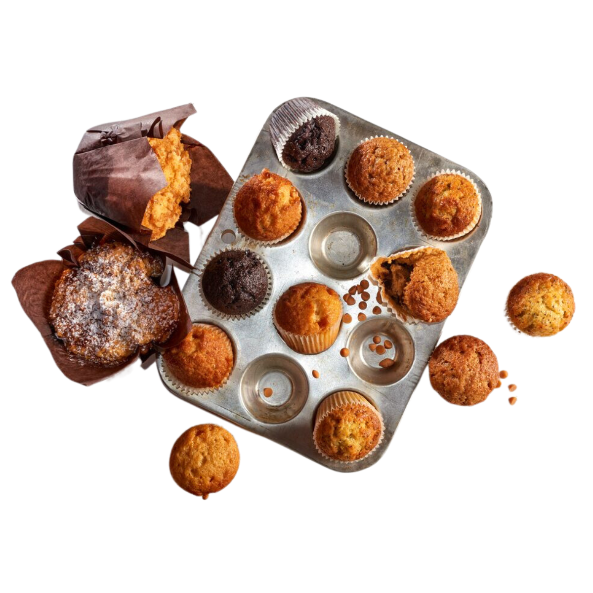 6 Assorted Muffin Batters